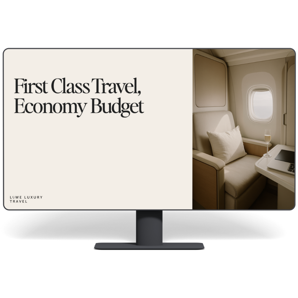 First Class Travel, Economy Budget